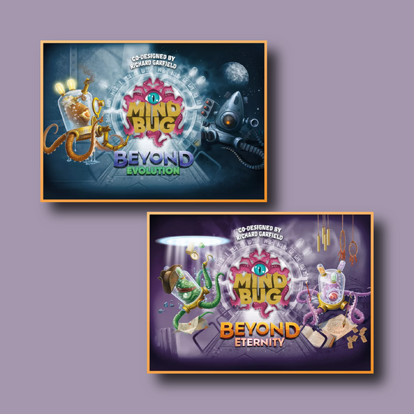 Mindbug Set (Beyond Evolution & Beyond Eternity) – YMC Boardgame